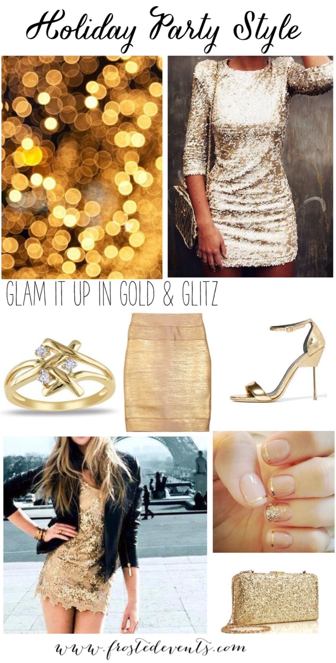 Christmas Holiday Ideas Inspiration Gold