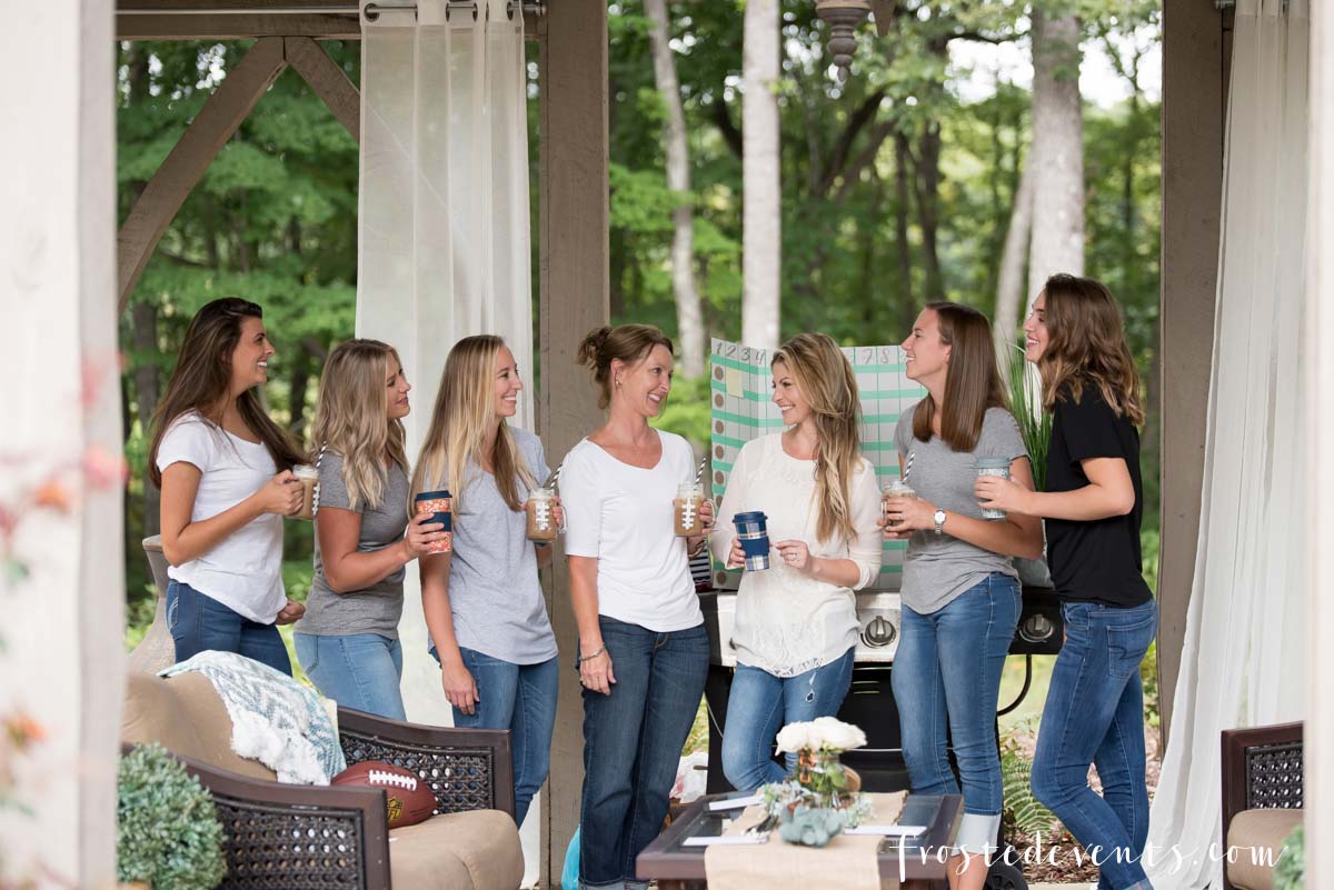 Fantasy Football Party Fun, But First Coffee! | Frosted Blog
