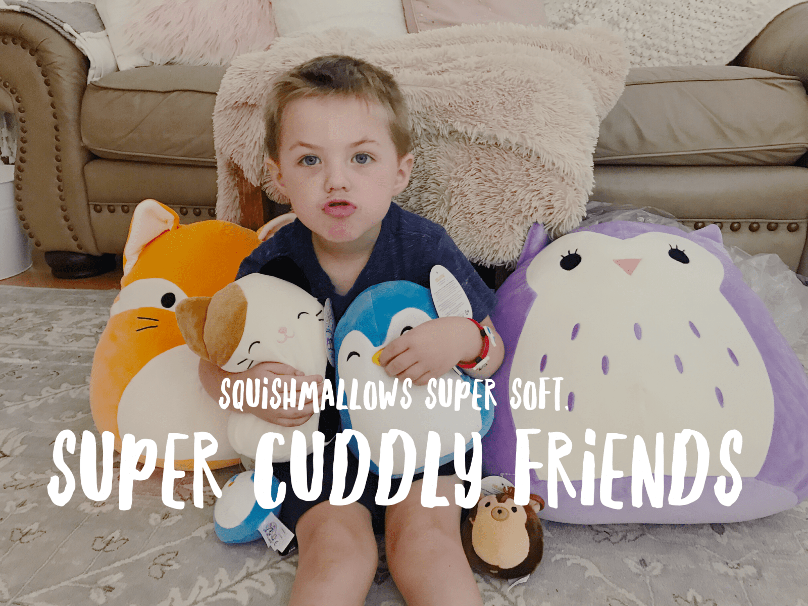 Squishmallows Super Soft Super Cuddly New Plush Toy