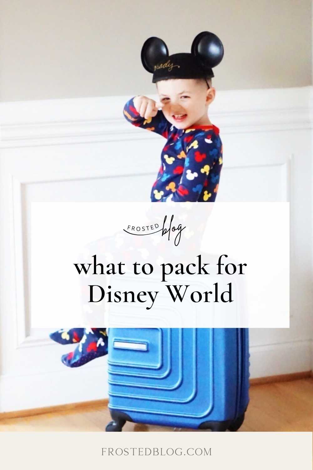 What To Pack For Disney World Frosted Blog