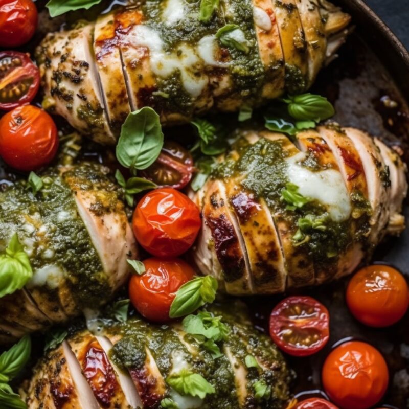 Hasselback Chicken Caprese Recipe